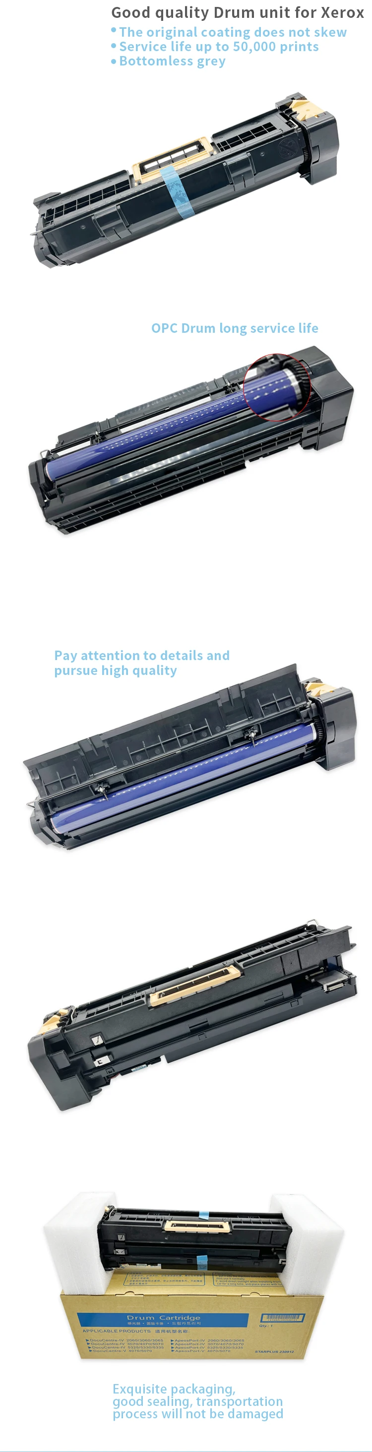 CT350922 Drum Unit 2060 for Fuji Xerox IV 3060 3065 Compatible