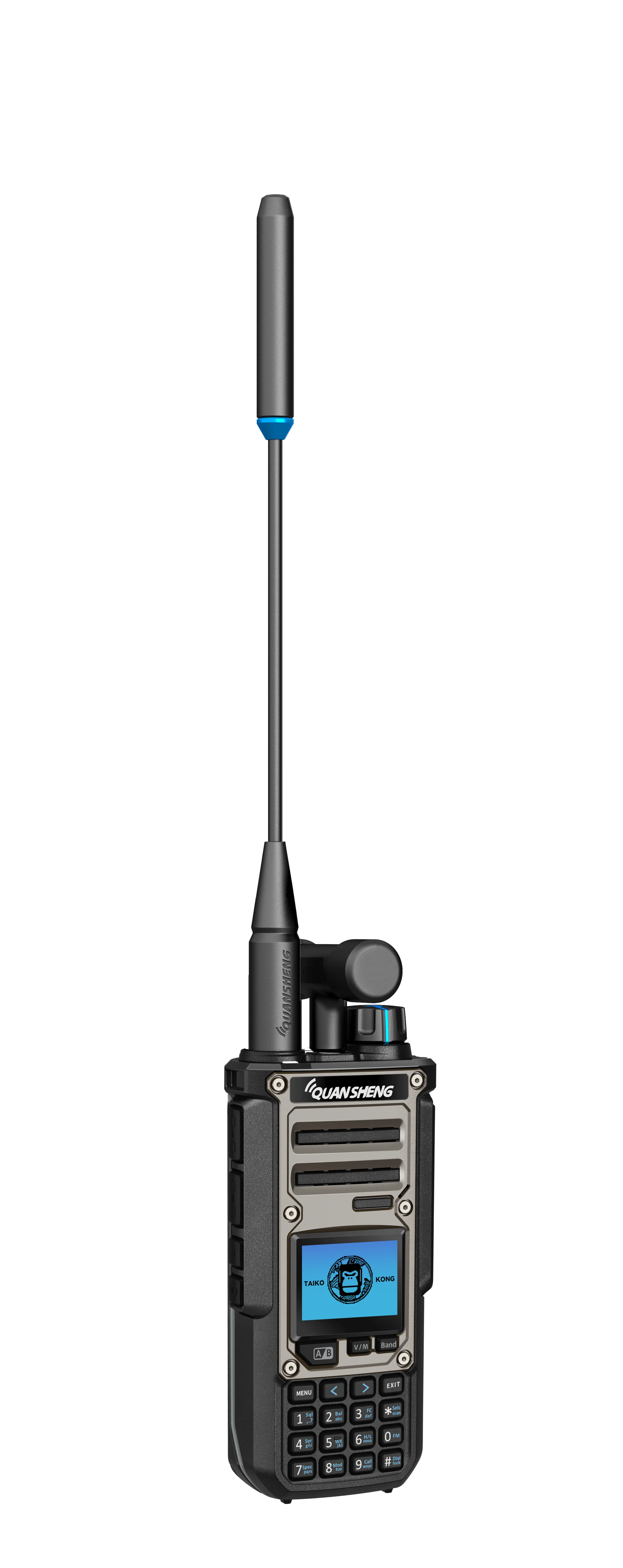 Dual Band TK11(8) Taiko Kong Walkie Talkie 10W Monitor TK11 UHF VHF Two ...