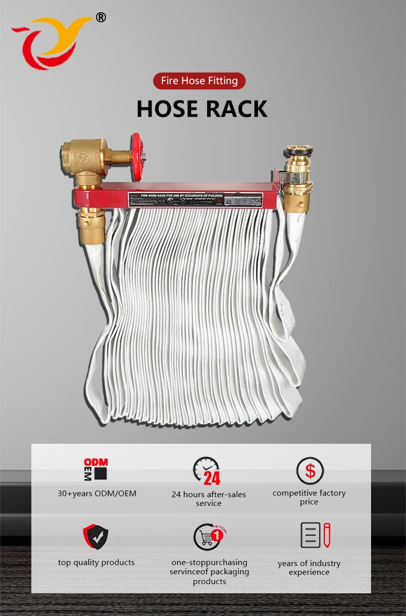 Hot Sale 520mm Fire Fighting Hose Pipe Pin Rack Red Fire Hose Pin Rack ...