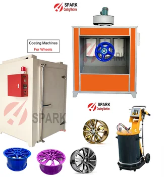 Powder Coating Curing Oven Electricity Gas Manual Gema Spray Gun ...