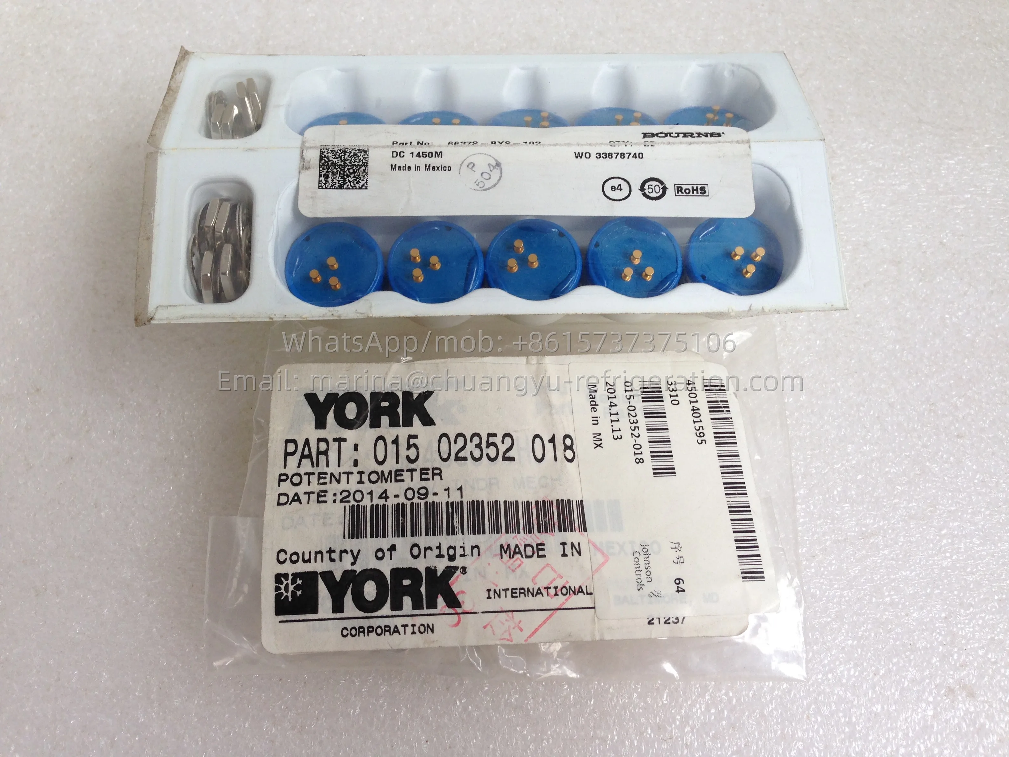 Chiller Compressor Spare Parts Air Conditioning Parts Spool Valve ...