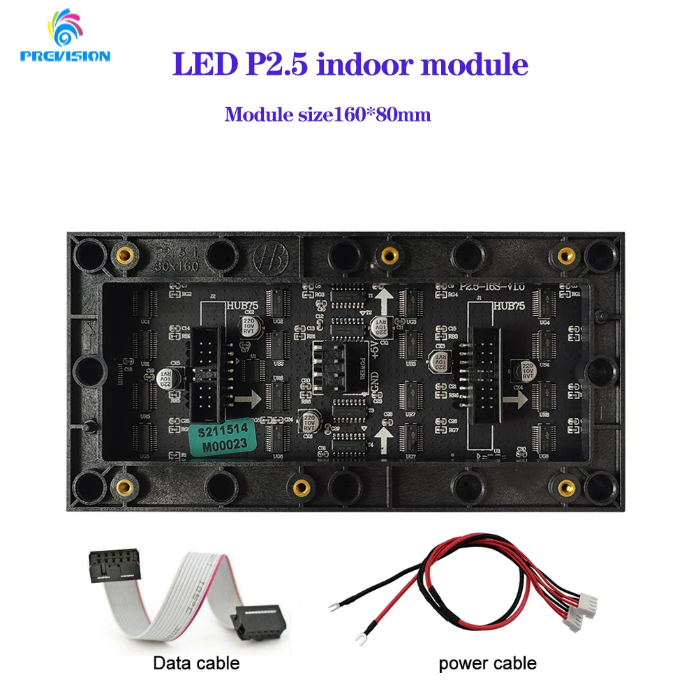 High-resolution P2.5 LED Display Panel Module - Full Color