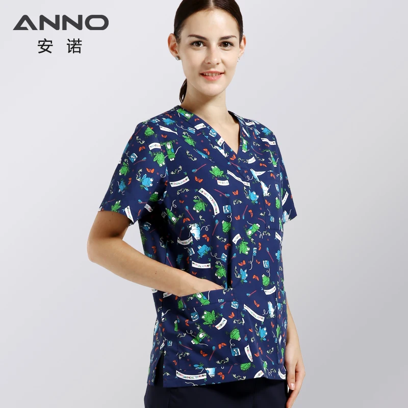 Anno Special Prints Paramedic Medical Doctor Nurse Scrub Uniforms ...