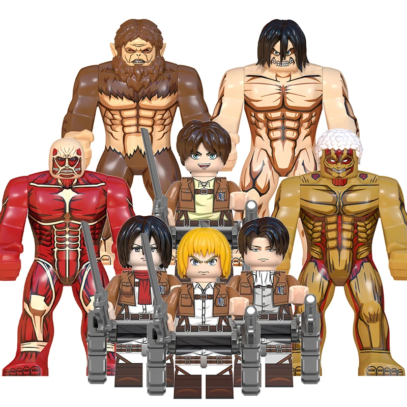 New Japanese Attack On Titan Attacking Giant Armin Eren Lilwell ...