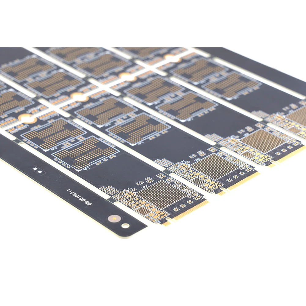 PCB Black Matte ENIG Surface Processing for Bluetooth Amplifier