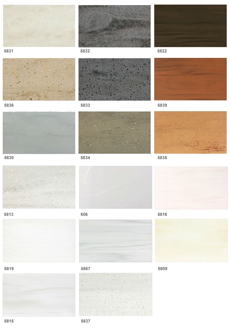 Koris Artificial Marble Series - Durable Solid Surface