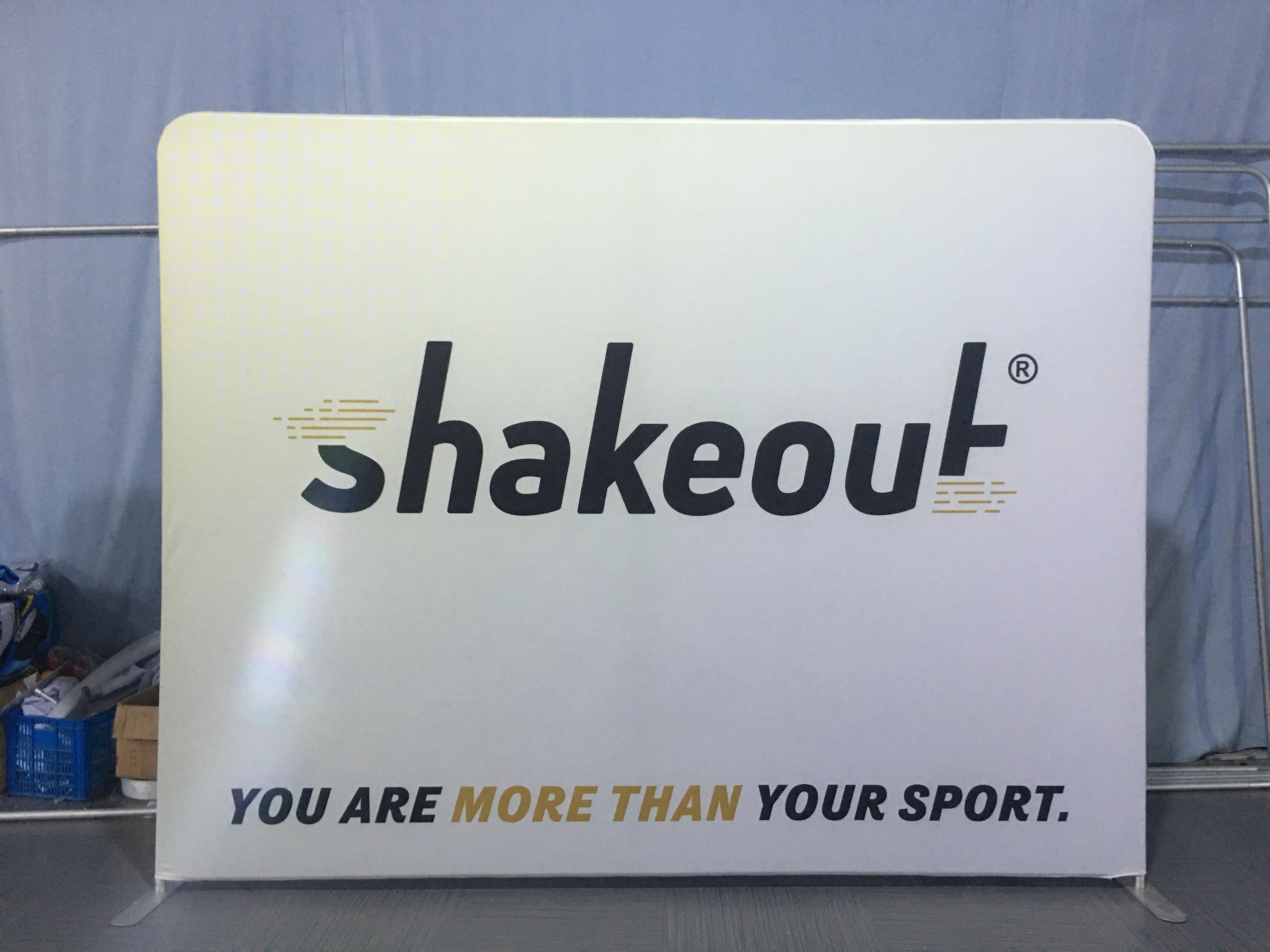 8ft Portable Fabric Backdrops Stands Custom Made for Events