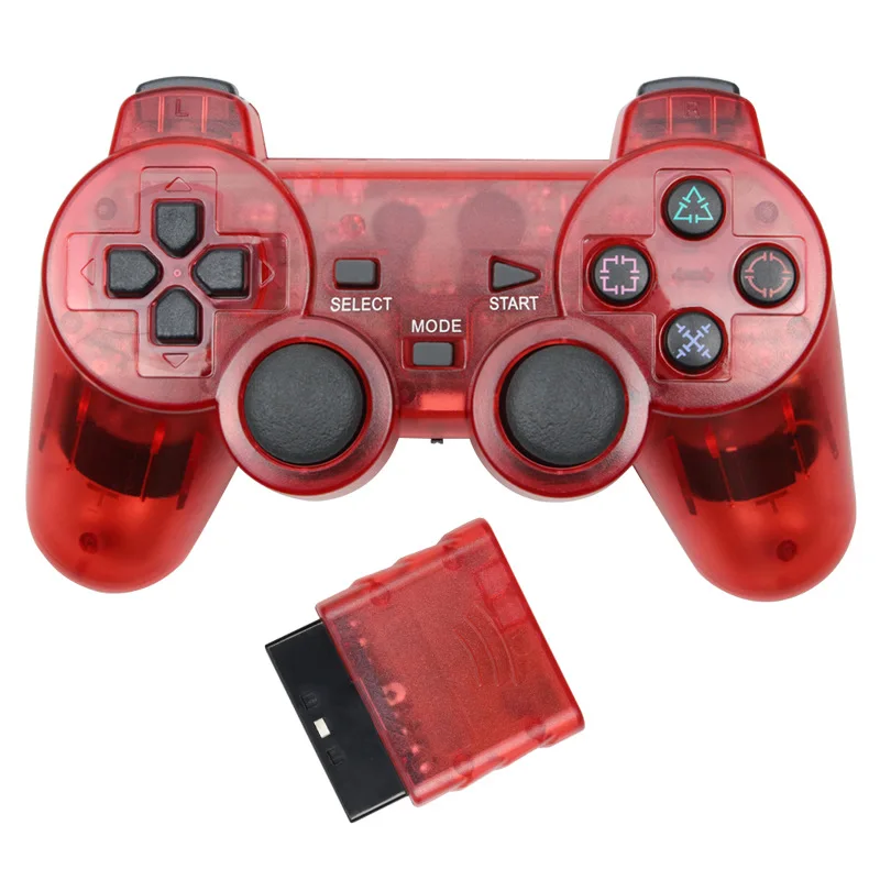 For PS2 Wireless Gaming Controller with Vibration Joystick