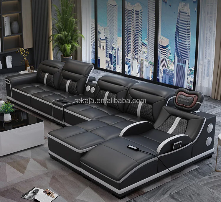 Luxury Smart Multi-Function Sofa - Adjustable & Recliner