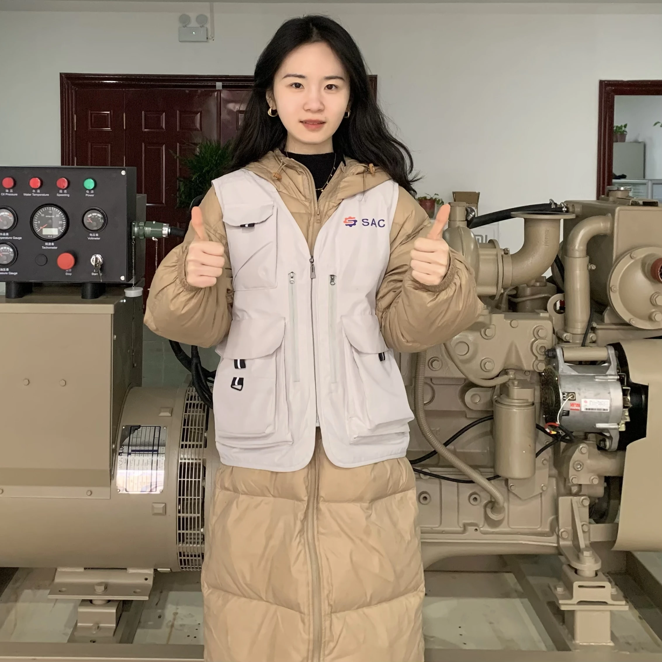 Cummins Marine Genset Sac 6ltaa8.9-gm215 220kva,220/440v,3 Phase,60hz ...