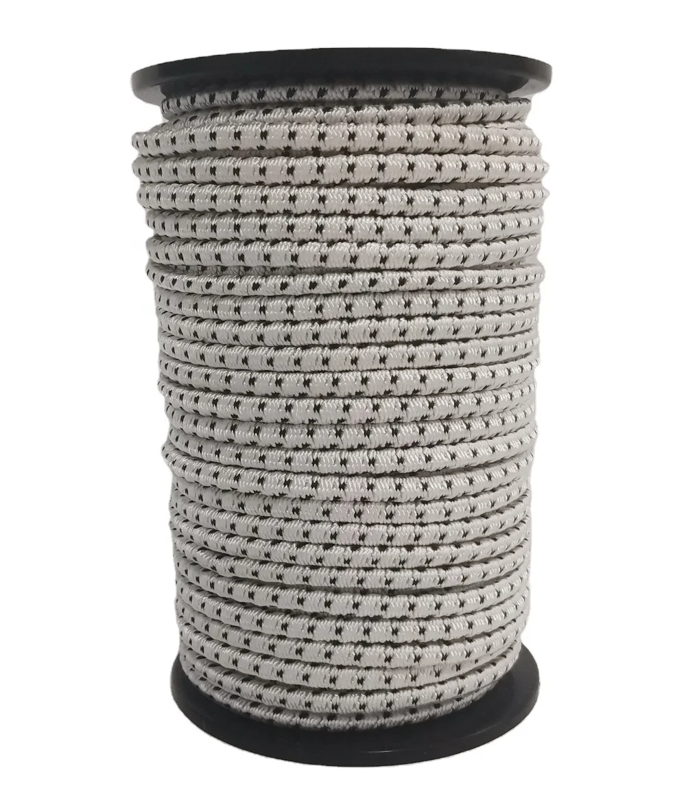 High Quality Customized Electric Fence Rope Braided Elastic Bungee Rope ...