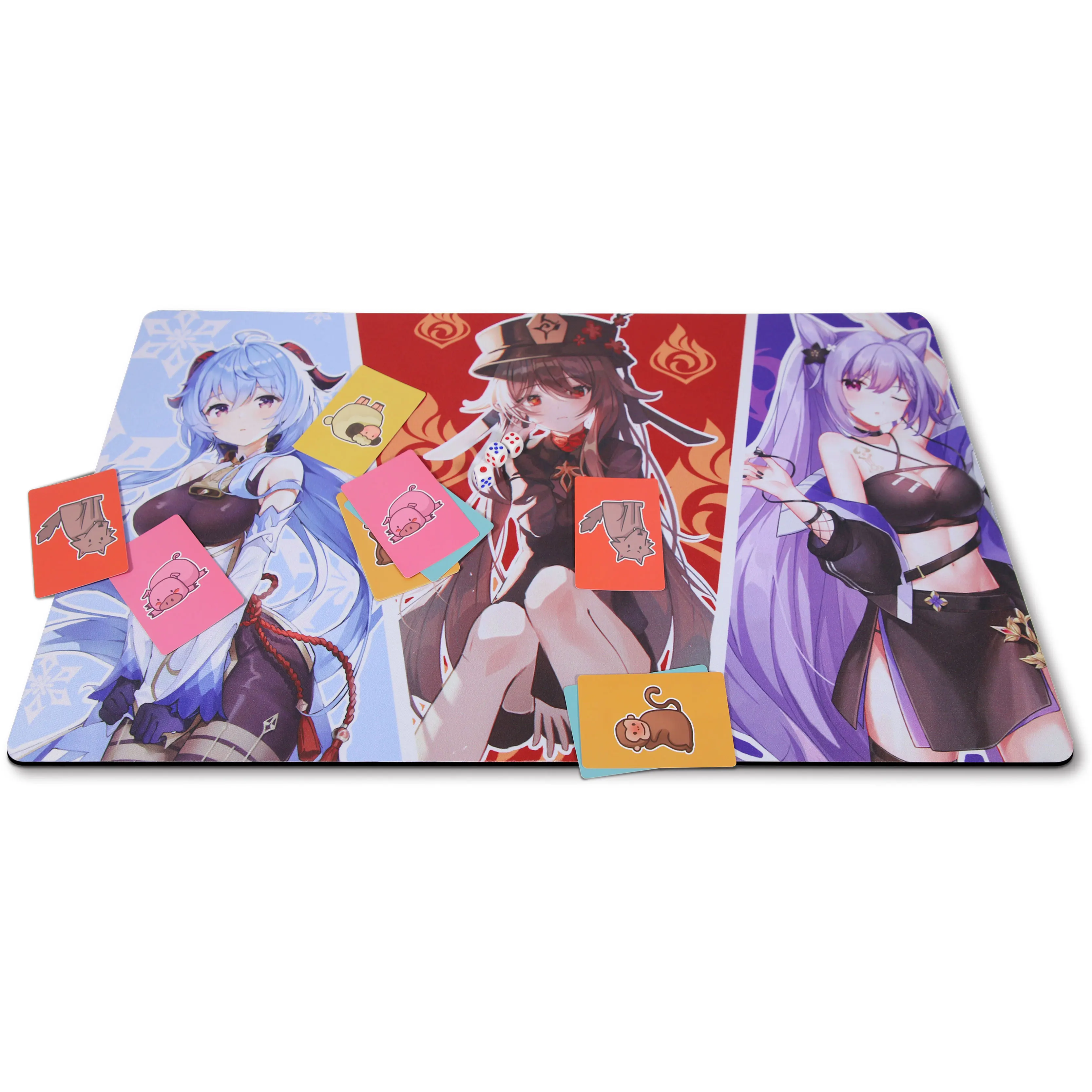Custom Size Gaming Mouse Pad Sublimation Desk Keyboard Computer Table ...