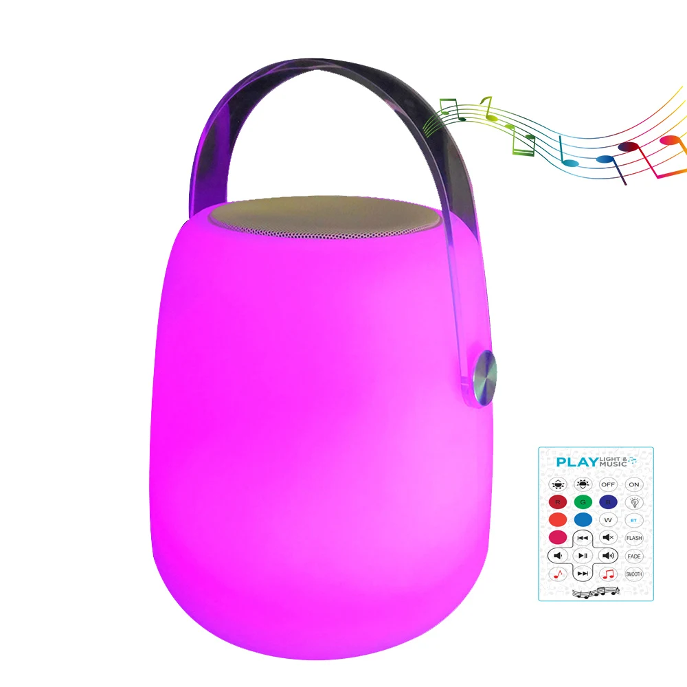Modern Color-Changing LED Rechargeable Table Lamps