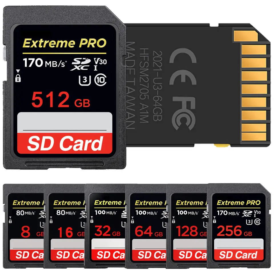 Cheapest Factory Price Camera Sd Cards 2gb 4gb 8gb16gb 32gb 64gb 128 Gb ...
