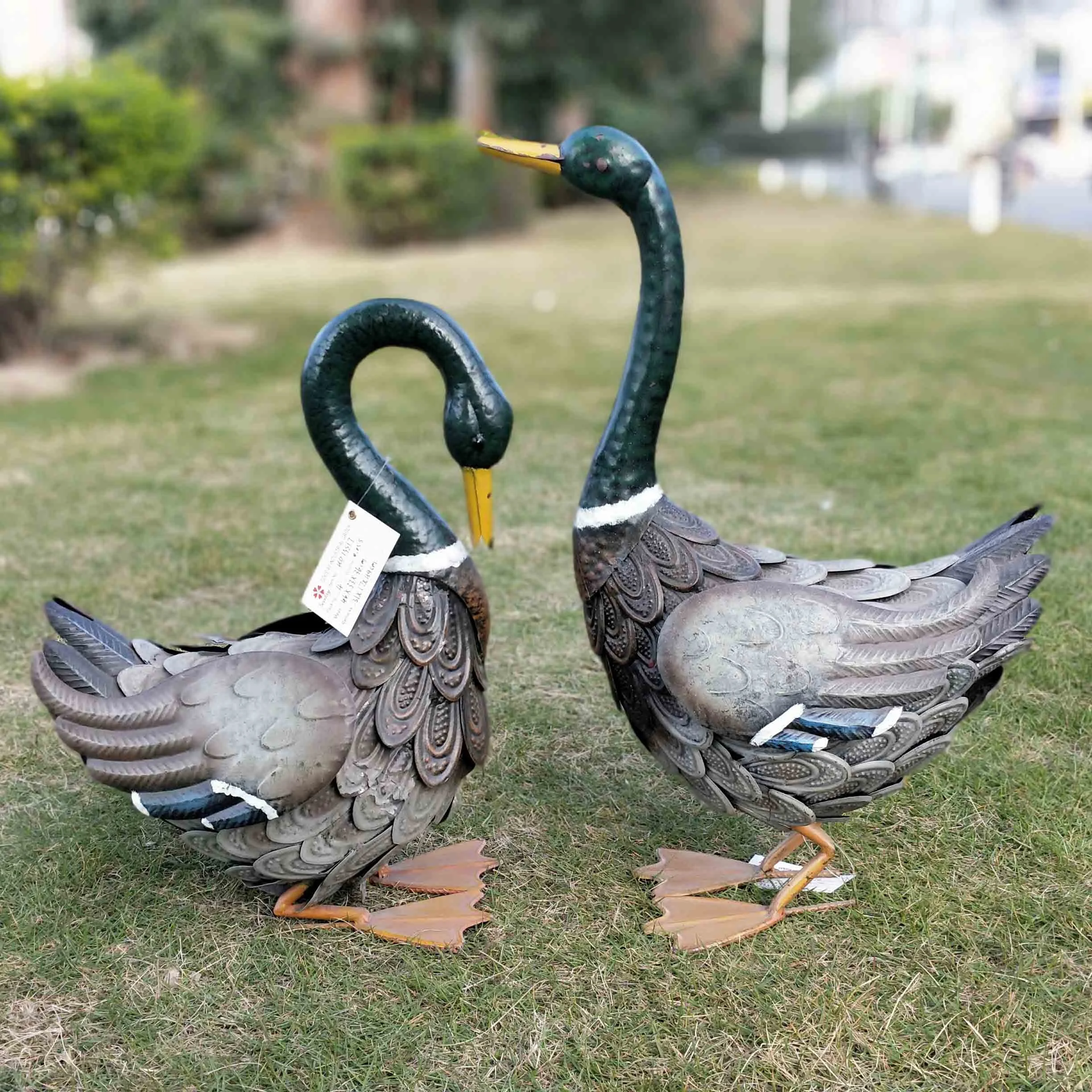 Cast Iron Crafts Bird Vertical Feeder Iron Craft Decoration Garden ...