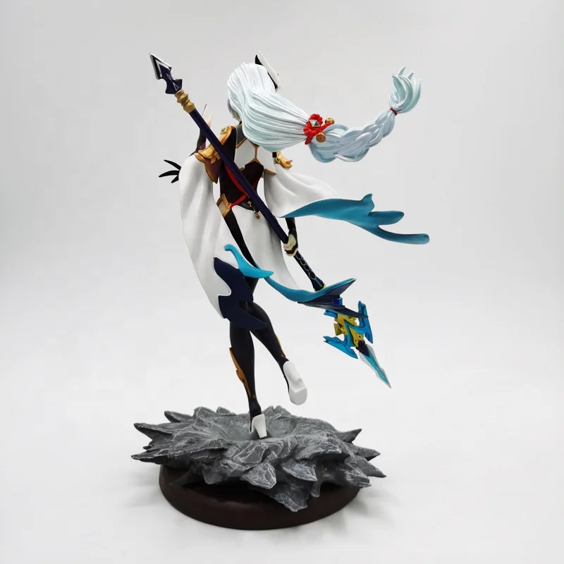 30CM Anime Genshin Impact Character Shenhe PVC Anime Action Figure Toy ...