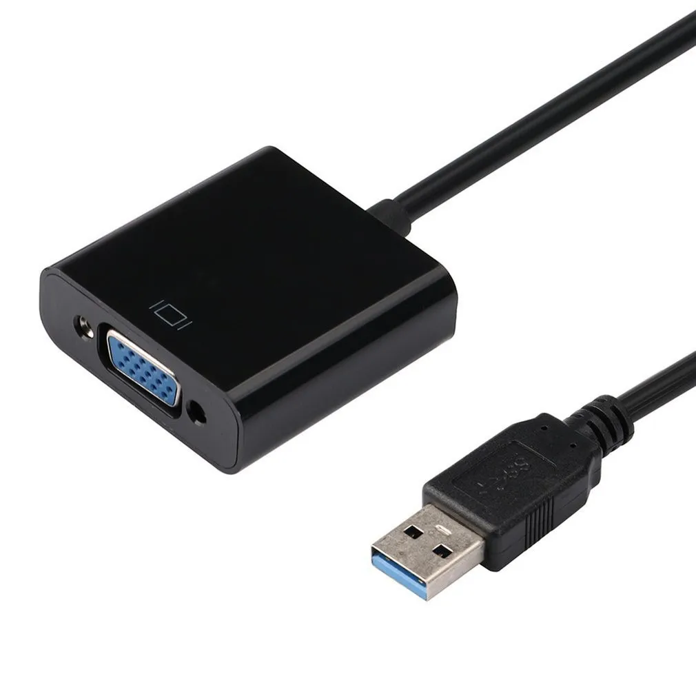USB to VGA Adapter Cable - 1080P Video Signal Transmission