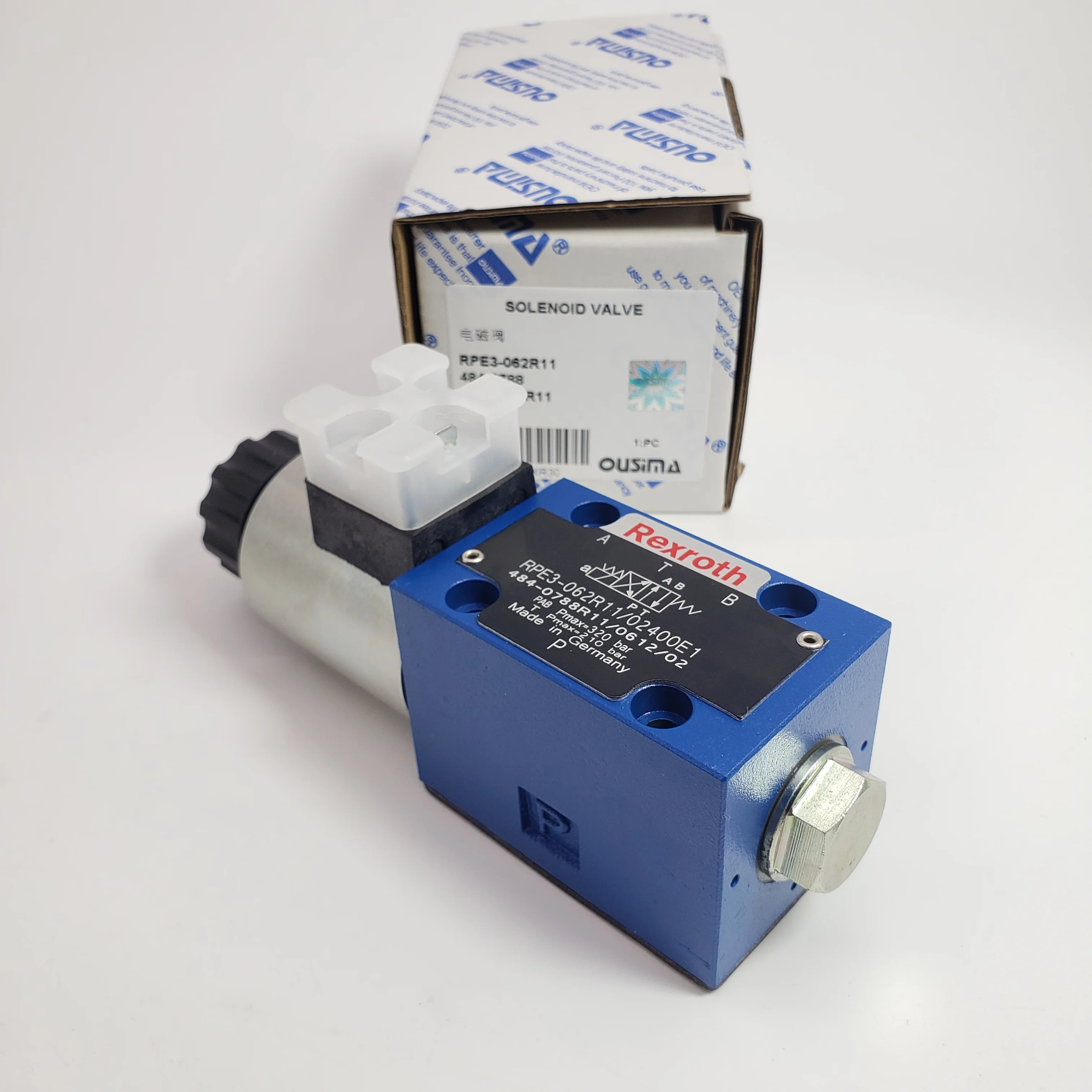 Rexroth Control Valve Solenoid Valve RPE3-062R11 484-0788