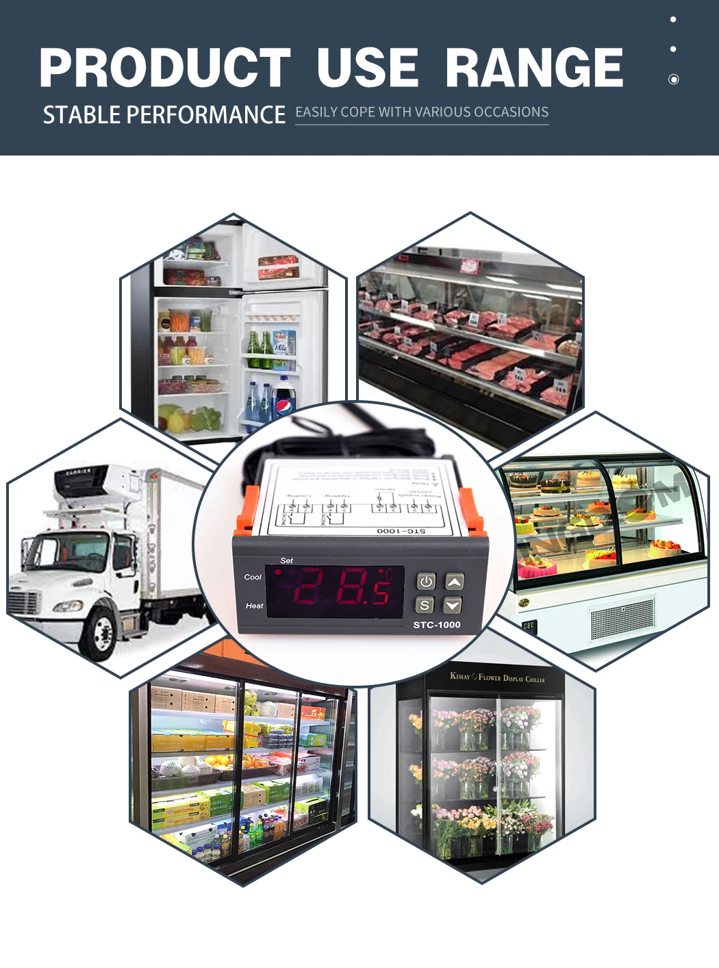 Stc 1000 Digital Thermostat Thermoregulator Incubator Relay Led 10a ...