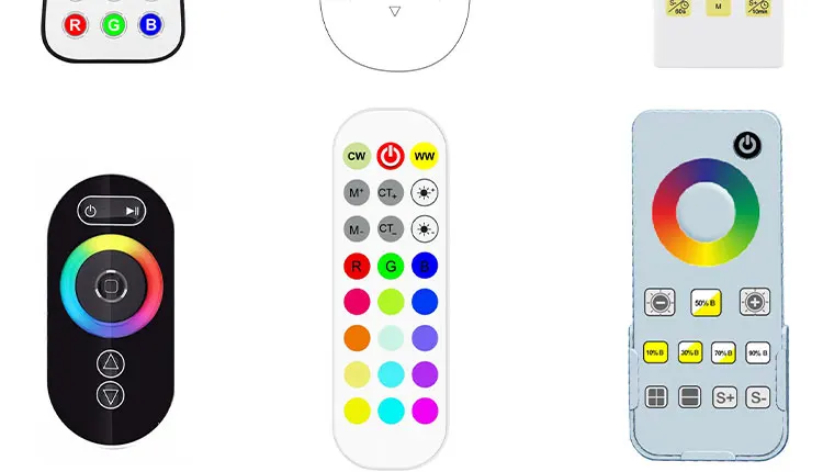 RGB LED Strip Controller 12V 30A CCT Rgbw Led Strip COB LED Strip Light ...