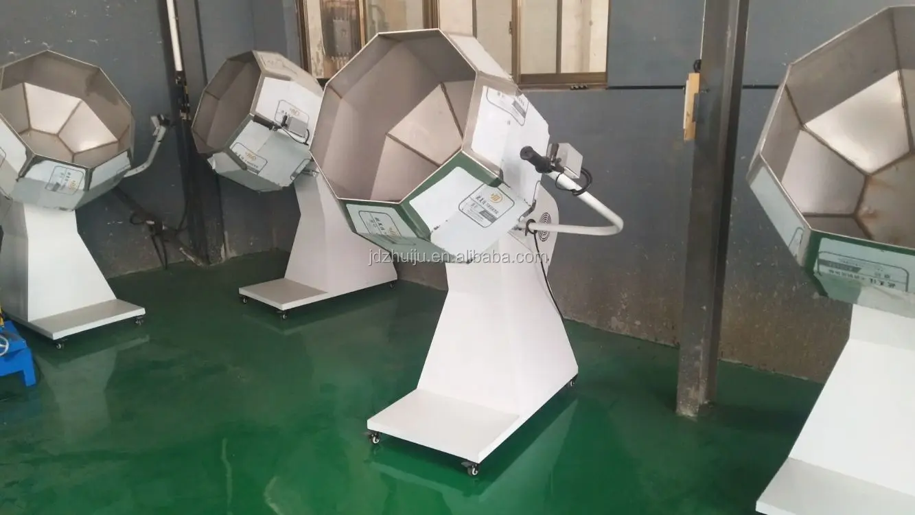 Octagonal Nut Chips Flavoring Machine Seasoning Mixer Machine for ...