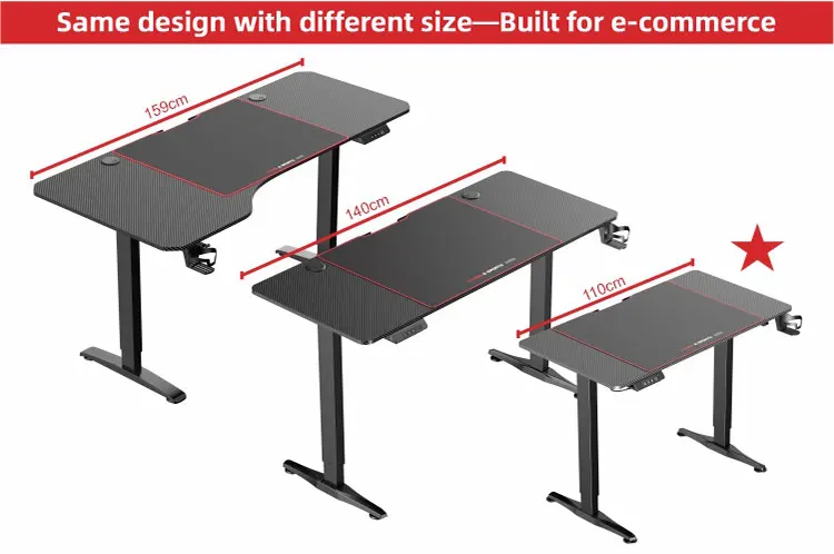 Icockpit Automatic Sit And Stand Table Height Adjustable Desk Height ...