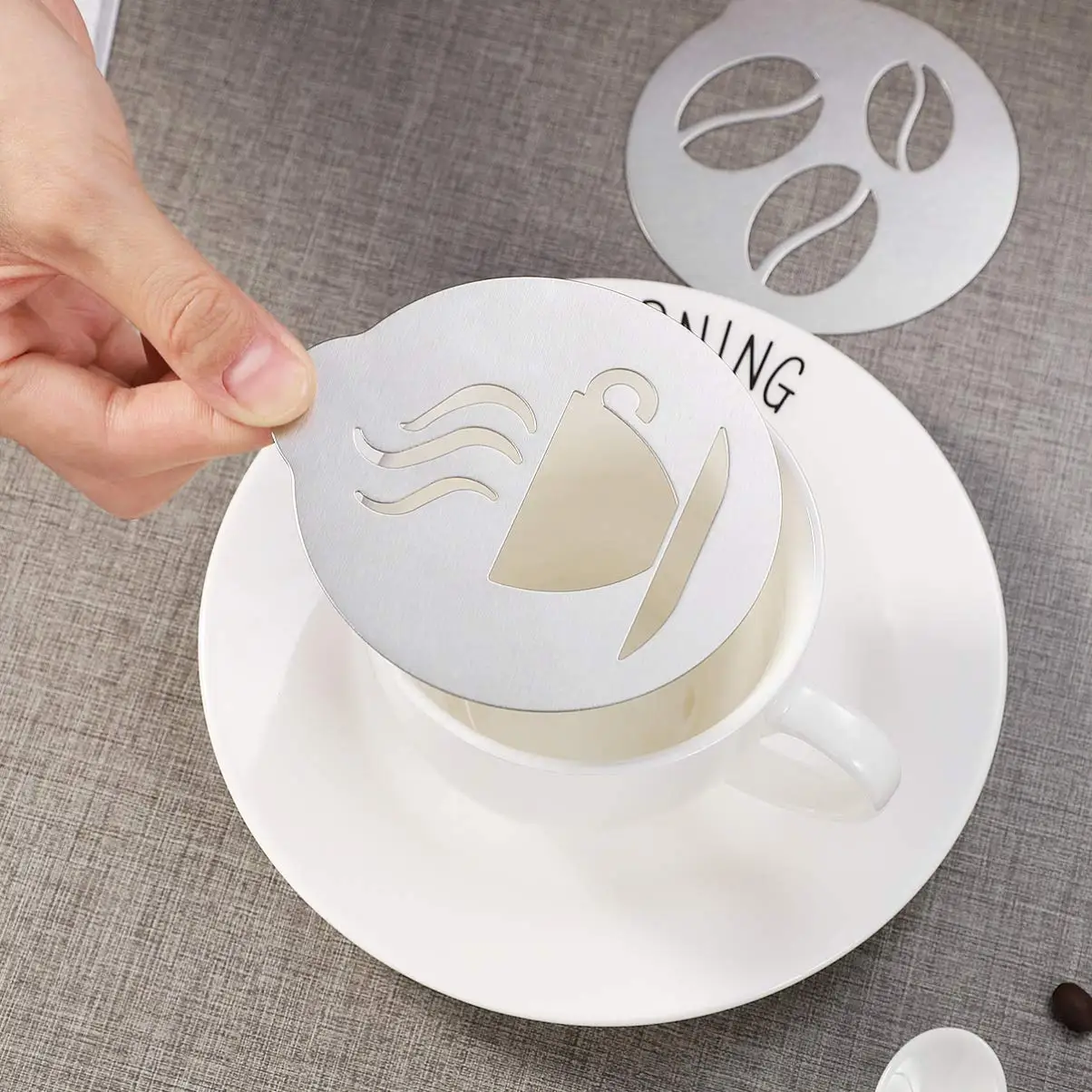Reusable Coffee Stencils - Create Latte Art with Ease