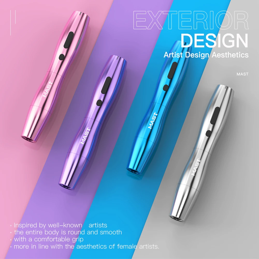 Mast P20 Wireless Tattoo Pen Machine for Permanent Makeup
