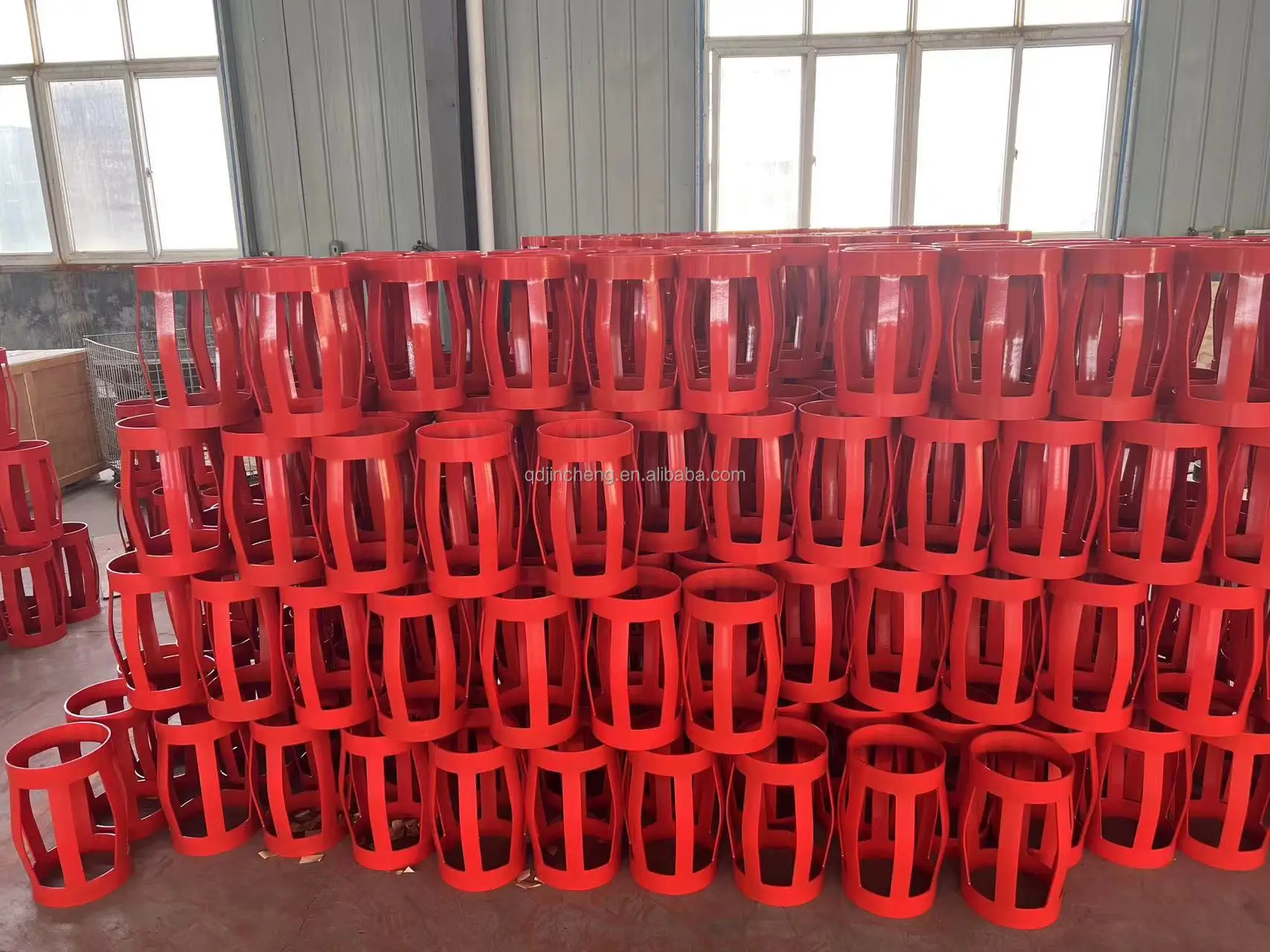 Api Cementing Process Casing Centralizer Articulated Bow Spring ...