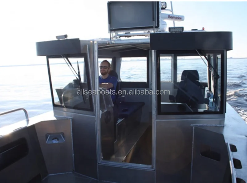 Deep Sea Patrol Pilot Boat Work Boat Welded Aluminum 9.5m