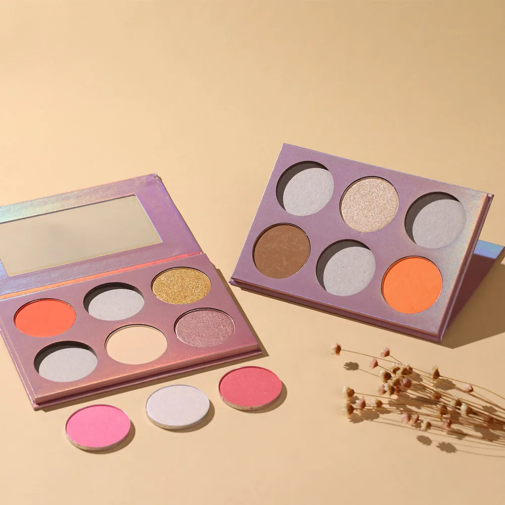 High Quality Blush And Contour Pallet Oem Low Moq Blush Contour Palette ...