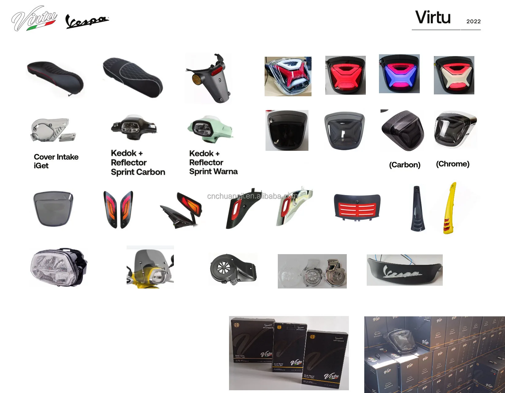 For Vespa Scooter Modified Front Tie - OEM Parts for Piaggio Sprint ...