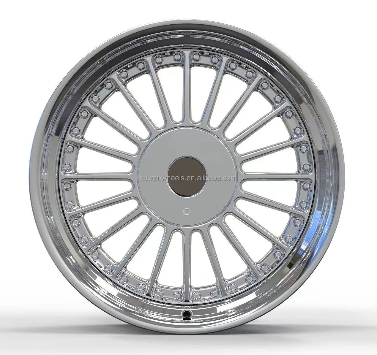 Kw Forged 2 Piece Forged Wheels 5x120 17 18 19 20 Inch Polished Alloy ...