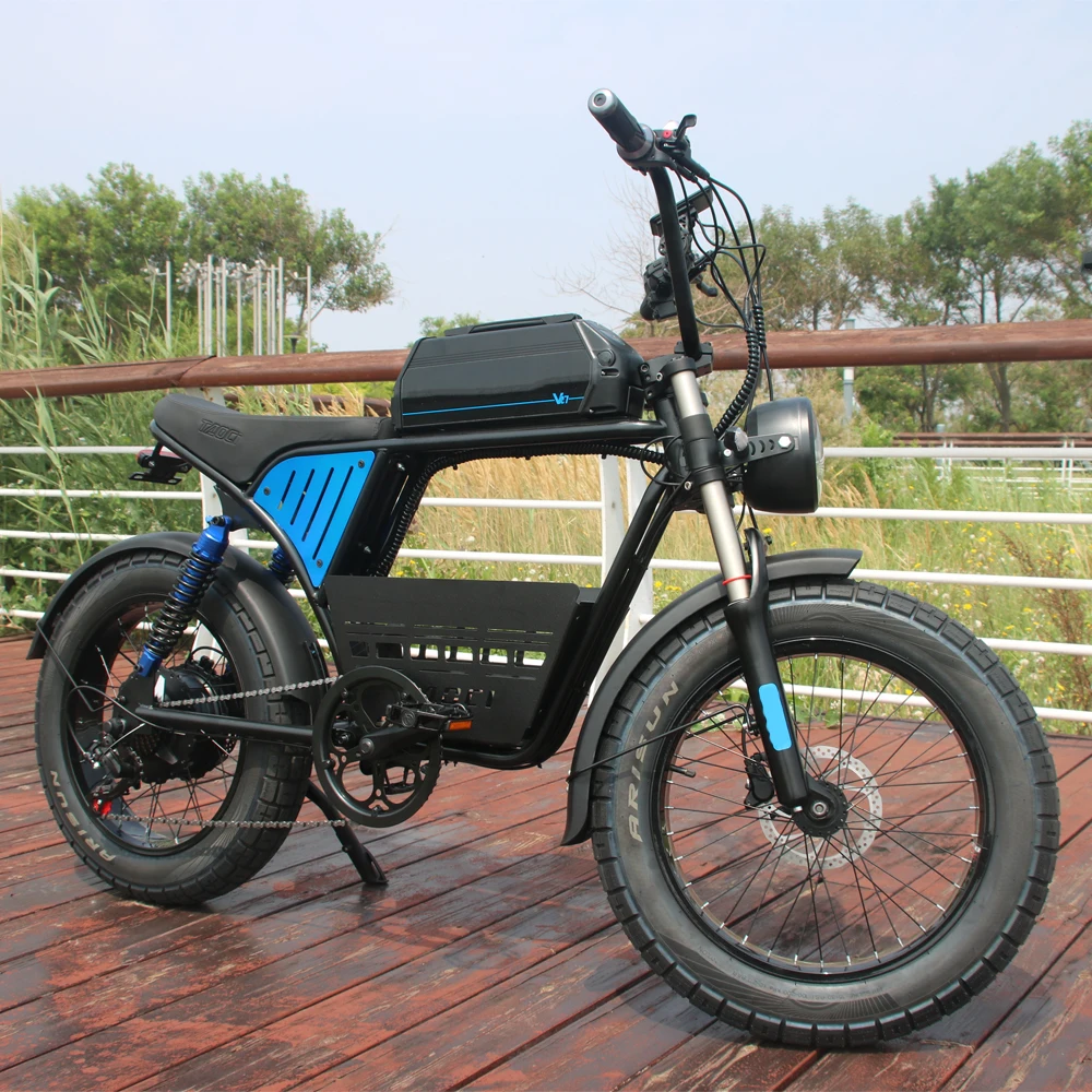 Aluminum Alloy Frame 48v 1500w Powerful Motor Electric City Bike 20'' *4.0 Off-road Fat Tires ...