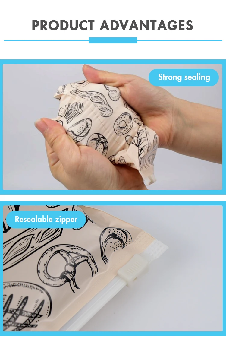 Custom Tuv Home Compostable Biodegradable Eco Friendly Zipper Bag With ...