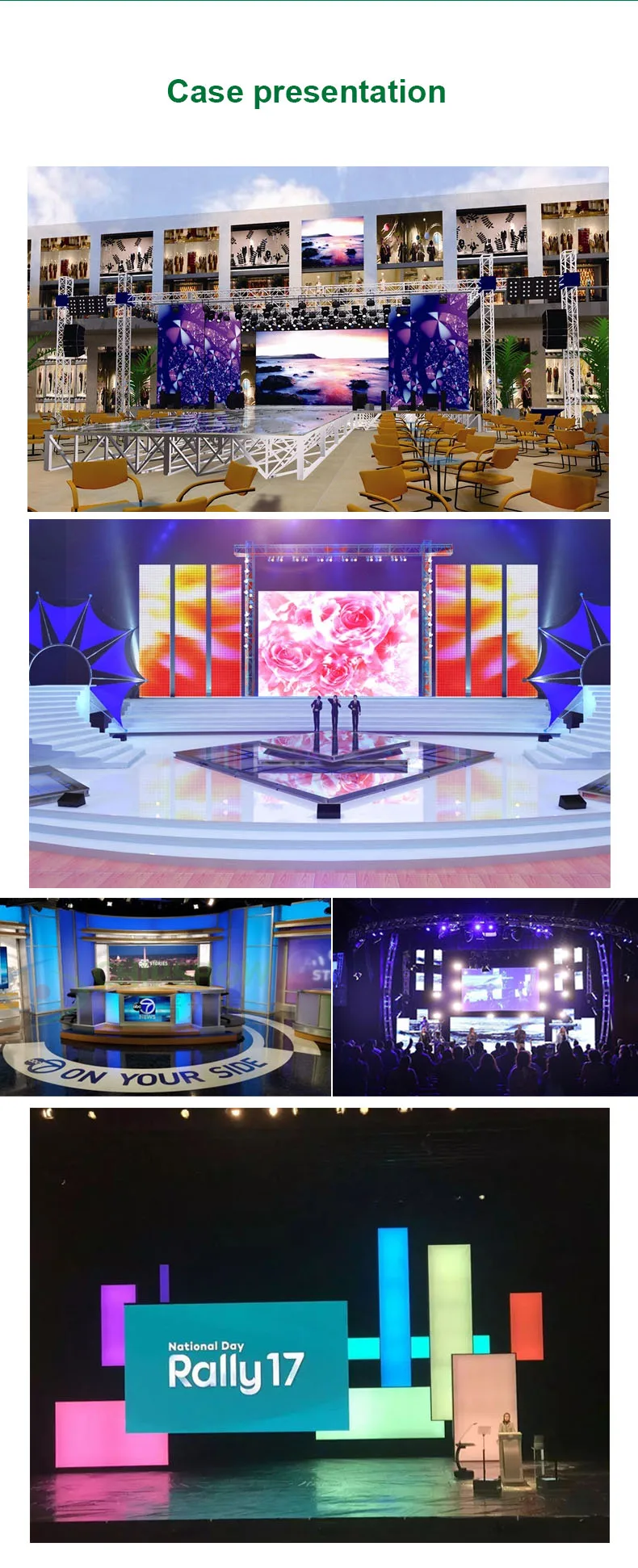 Chipshow Outdoor Stand Floor Background Rental Stage Led Display - Buy ...