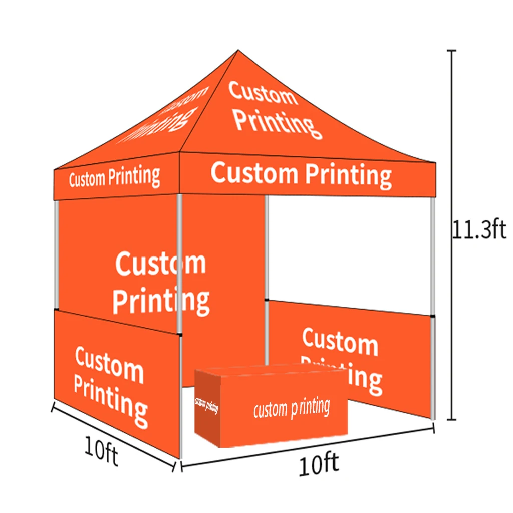 10x10 Custom Print Canopy Tent Wholesale Outdoor Pop Up Tent Aluminum ...