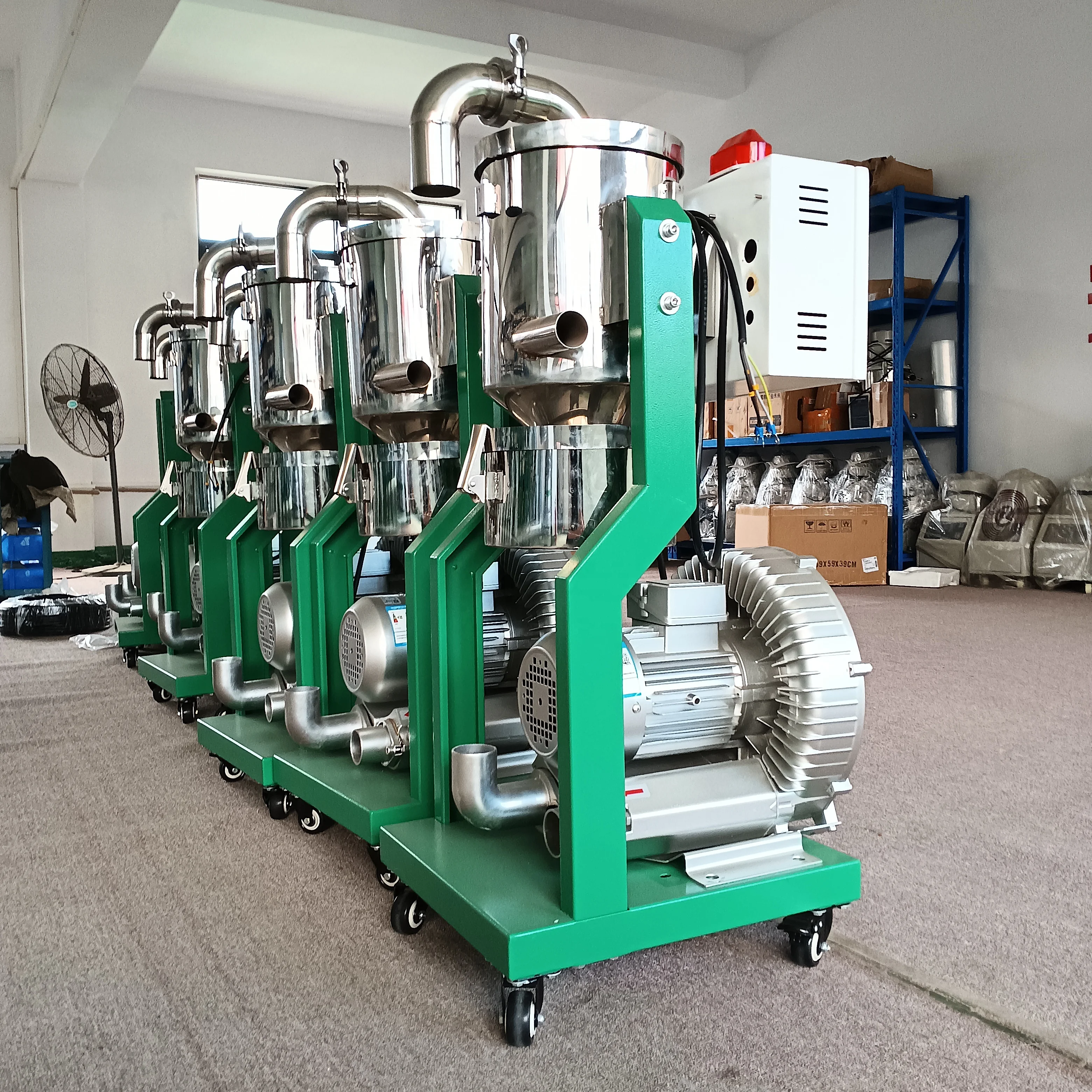 Top Autoloader Plastic Vacuum Hopper Loaders For Plastic Pellets - Buy ...