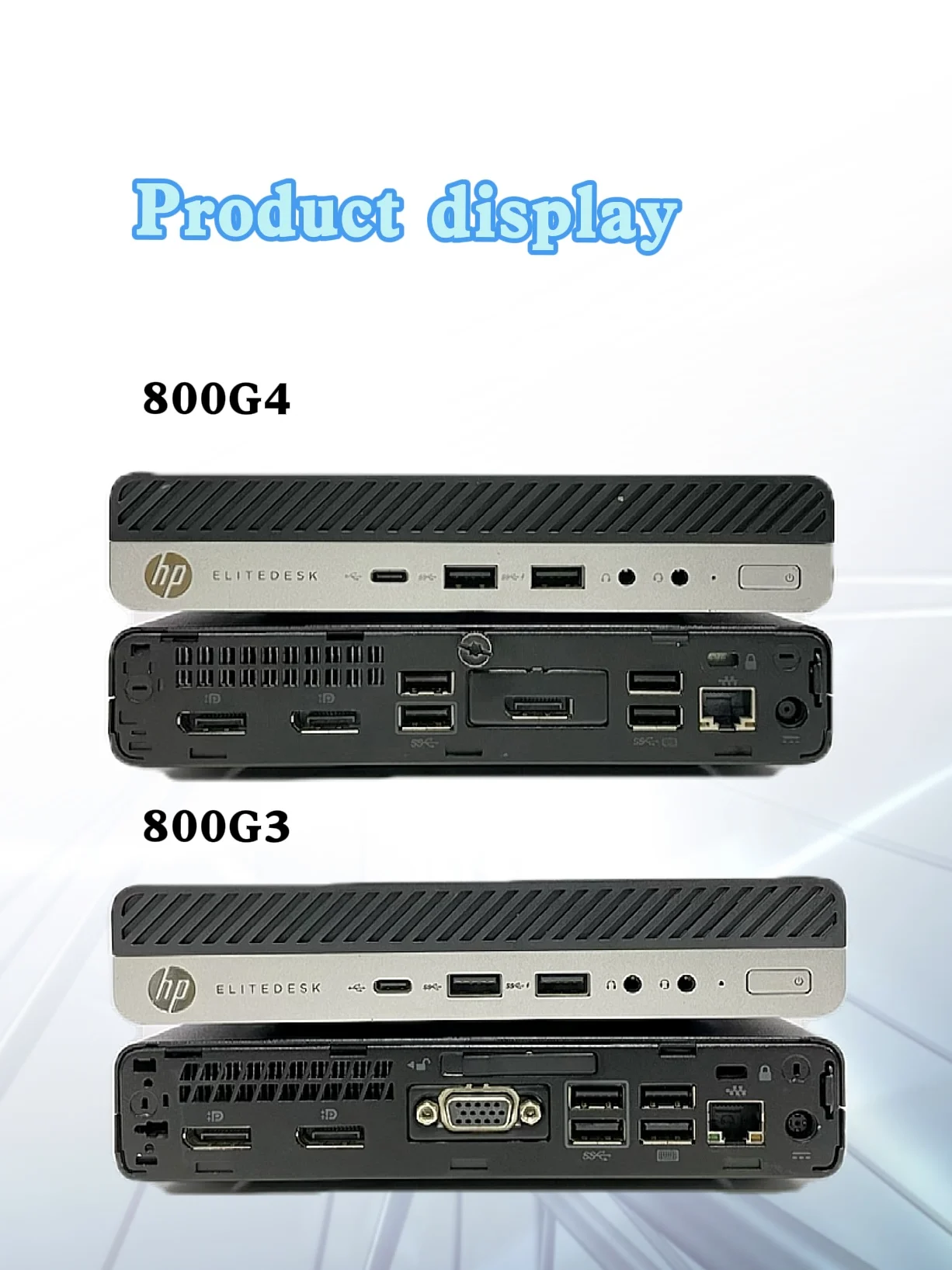 HP 800G1/G2/G3/G4 Mini Mainframe - I3/i5/i7 Business Pcs
