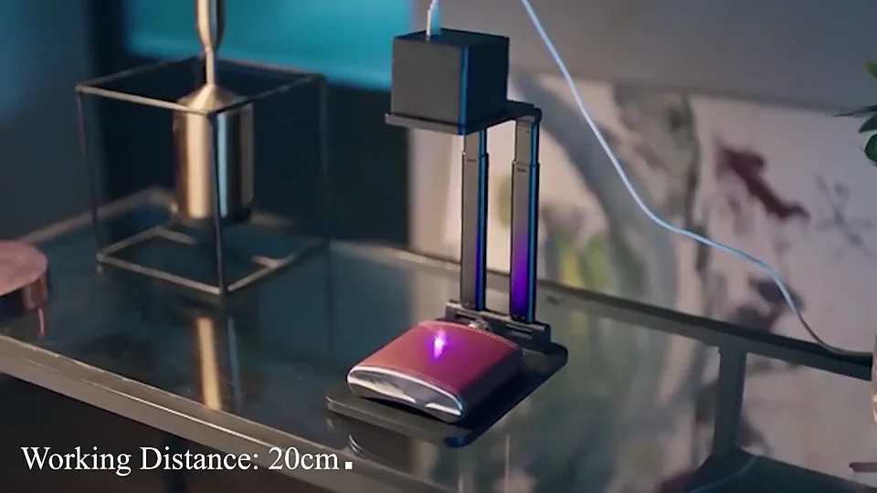 Laser Engraver Machine Mini Desktop Laser Engraving Portable Etcher ...