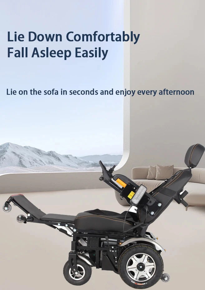 High-End Design Electric Scooter Wheelchair for Adults Powerful 40Ah ...
