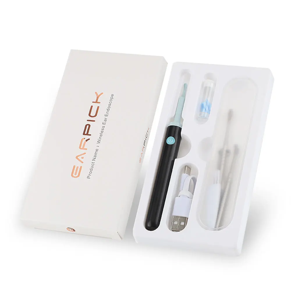 Smart Visual Ear Wax Removal Tool Kit with Wifi & Bluetooth