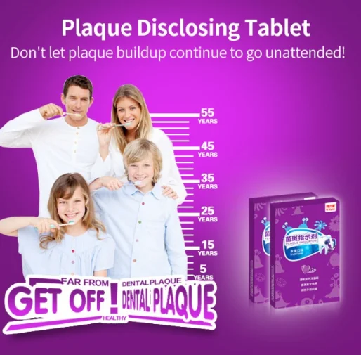Plaque Disclosing Tablets - Effective Oral Care Solutions