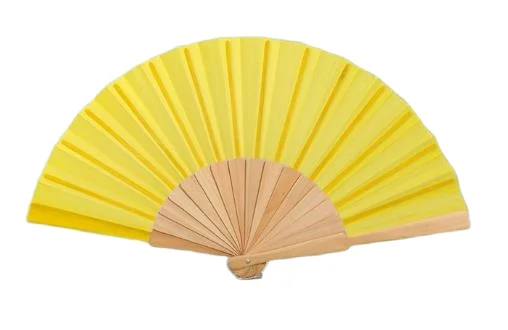 Bsbh Bulk Promotional Spanish Wooden Bamboo Hand Fan With Custom Logo ...