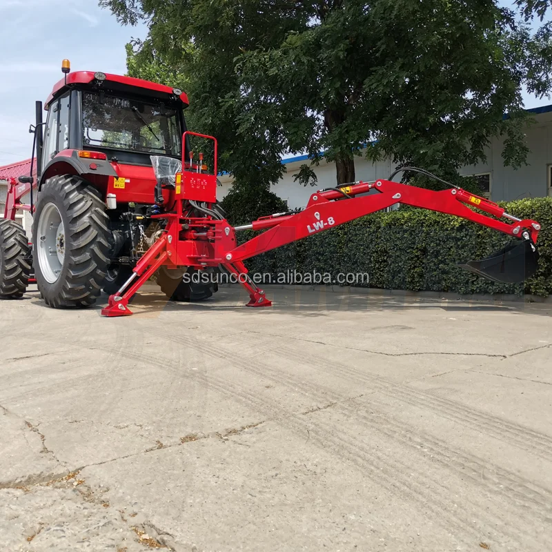 Lovol Farm Tractor 3 Point Hitch Backhoe Attachments PTO Driven ...
