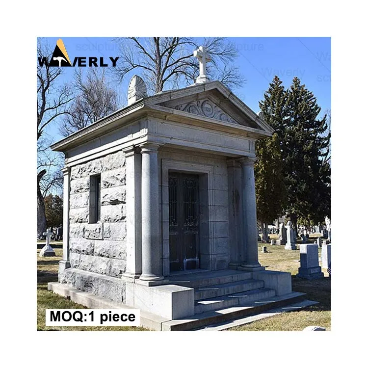 Waverly Custom Natural Stone Marble Granite Cheap Simple Mausoleum ...
