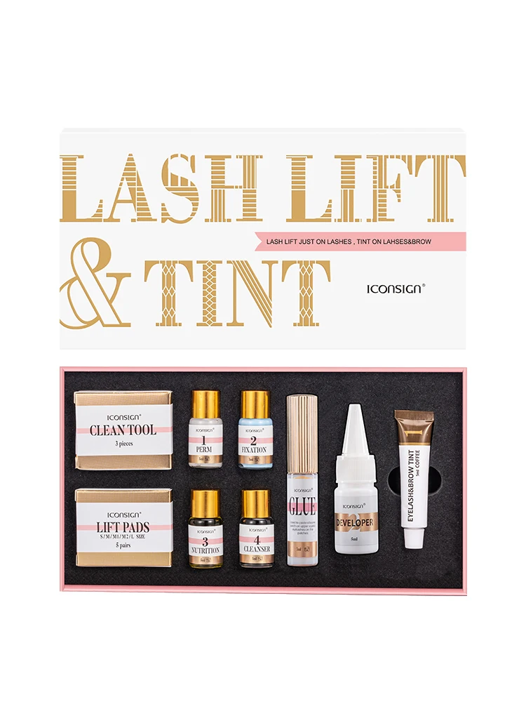 New Fast Lash And Tint Lift Kit Private Label Eyelash Lift Kit And ...