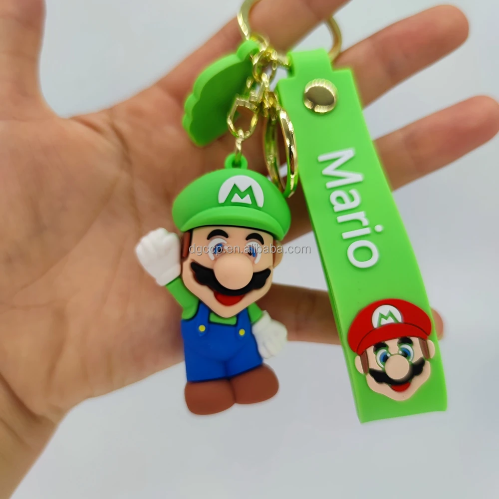 New Design Mario Keychain - Bright, Soft, and Waterproof