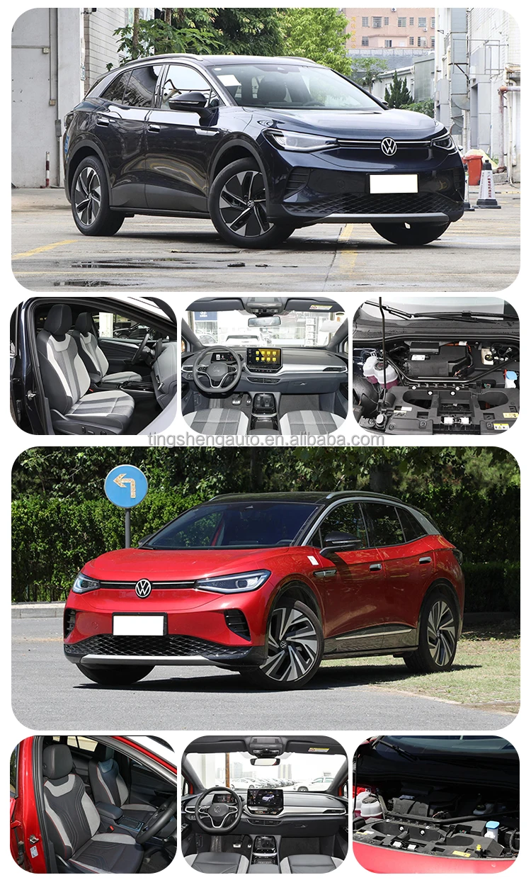 Vw Volkswagen Id4 2024 Ev Cars Pure Electric Cars Vw Id4 Suv New Energy Vehicle Id4 Crozz ...