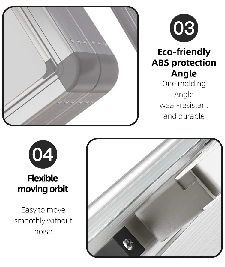 Interactive Whiteboard - Push-Pull Magnetic Chalkboard